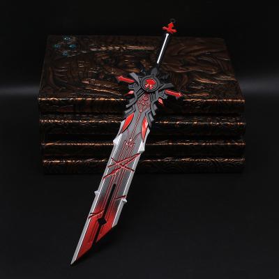Cina Metal casting Unisex Anime Sword Keychains For Diluc Or Razor in vendita