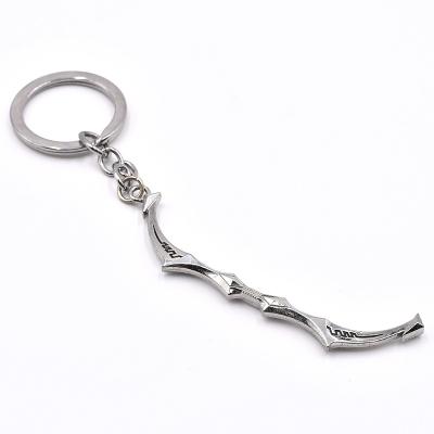 Cina League of Legends LOL hot game Ice Archer Mini metal bow and arrow ornaments Keychain Detail reduction exhibition gift f in vendita