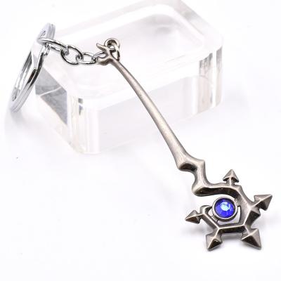 中国 Moba Game Lol Character Props Key Chain Metal Crafts Gold Copper Details Restore Gift Decoration 販売のため
