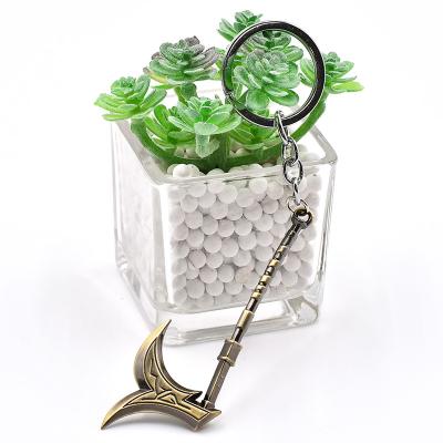 Cina Anime Ghost Kill Blade Metal Reduction Sword Keychains Hinazugawa Sanemi Katana Craft Key Chain Gift Toys in vendita