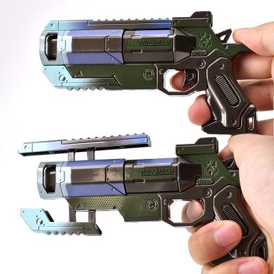 Chine Custom pistol model shooting game Apexs13cm Blue Little Helper Shape-changing cosplay props toy gift Decorative à vendre