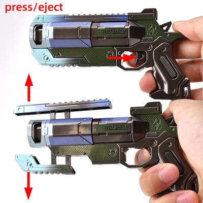 Chine Custom pistol model shooting game Apexs13cm Blue Little Helper Shape-changing cosplay props toy gift Decorative à vendre