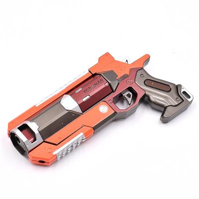 China Global popular shooting game apexs game props orange small helper metal crafts and other proportional gun model Te koop