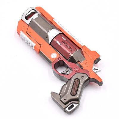 China Global popular shooting game apexs game props orange small helper metal crafts and other proportional gun model Te koop