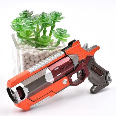 China Global popular shooting game apexs game props orange small helper metal crafts and other proportional gun model Te koop