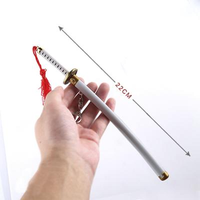 Cina Muoversi automatico in lega di zinco di un pezzo di Elasitc della catena chiave della spada di Wado Ichimonji in vendita
