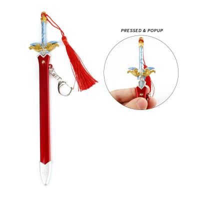 Cina Spada su ordinazione Art Online Asuna Model Keychain della Catena chiave 22 cm della spada di dimensione in vendita