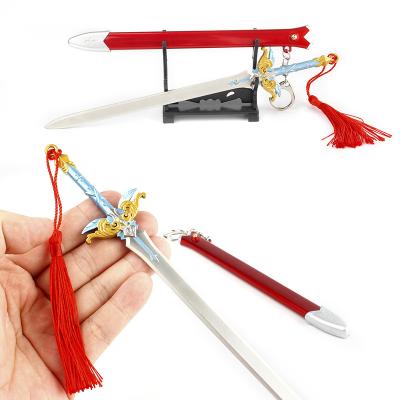 Cina Spada su ordinazione Art Online Asuna Model Keychain della Catena chiave 22 cm della spada di dimensione in vendita