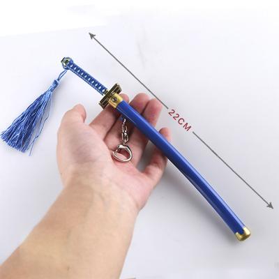 Cina Dimensione su ordinazione di Keychains della spada di anime di Kuchiki Byakuya Senbonsakura del candeggiante in vendita