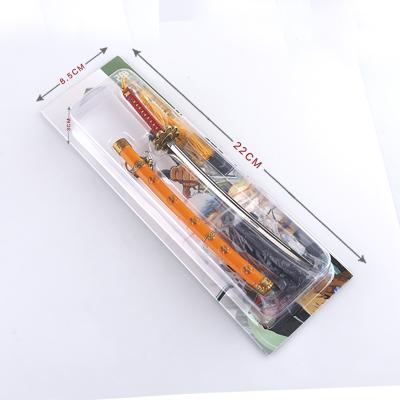 Cina Guarnitura Mini Katana in lega di zinco di chiave della spada del candeggiante di Sakura 22CM in vendita