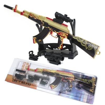 中国 突撃銃銃モデルKeychain AKMのゲームのコレクション亜鉛合金 販売のため