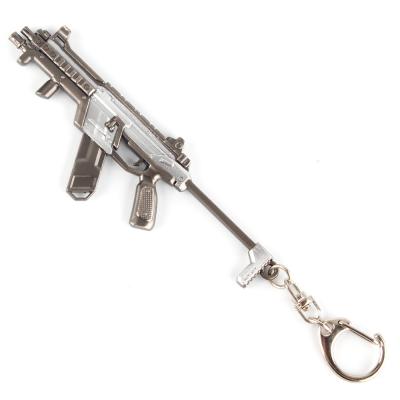 Cina Leggende dell'apice di Zinc Alloy Keychain 11CM del modello della pistola dello SMG R99 in vendita