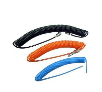 China High Flexible Prevent Knot Pneumatic Air Tubing Pu coil tube CUS Series PU Tube Air Hose for sale