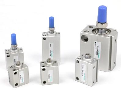 China MU series Double acting single rod Plate Pneumatic Air Cylinder for sale