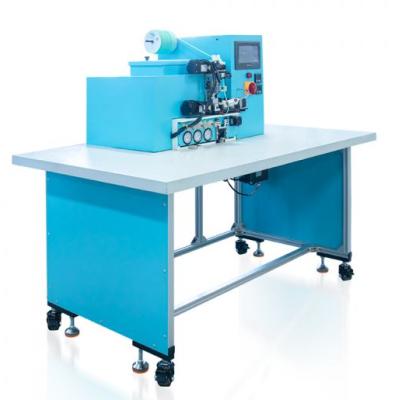 China HX20EPL Semi Auto Elastic Pen Loop Applying Machine using hot-melt glue with capacity1000-1200pcs/h for sale