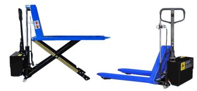China HXEP Electric Scissor Lift Pallet Truck For Book Block Collecting And Delivering for sale