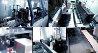 China Digital Three Knife Trimmer Hydraulic Drive 900 Cut/h 305x380mm Automatic Setup Precision Book Cutting for sale