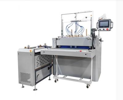 China HXCP Semi Auto Digital Case Making Machine for Hardcover Book and Notebook Covers for sale