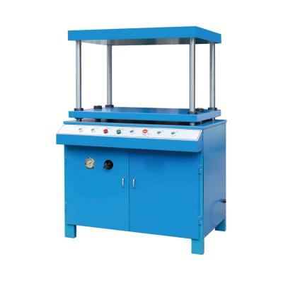 China Two Way Pressing Machine Double Hydraulic Cylinder Drive 1-10 Ton Adjustable Pressure Book Block And Hardcover Case Shaping And Fixing for sale