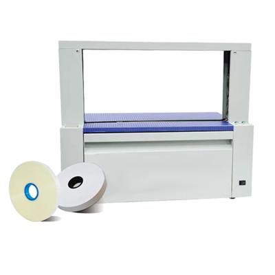 China Automatic Banding Machine Adjustable 5-60N Binding Strength And 26 Times/Min Speed Kraft Paper OPP Tape For Universal Packing for sale