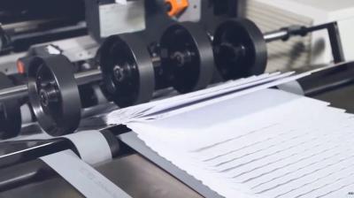 China Stream Press Stack Delivery Integrated Pressing Rollers Height Adjustable Infeed Sheet Marking Function for sale