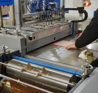 China Semi Auto Case Making Machine 760x450mm Hardcover Book Covering Press for Digital Post Press for sale