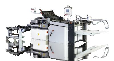 China CP66/4KL Flat Pile Combination Folding Machine Scrach Proof Buckle Electric Folding Knife for sale
