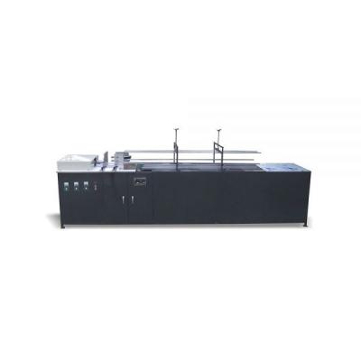 China The Semi Auto Book Block Gluing Machine For Spine Gluing Machine With Drying Tunnel for sale