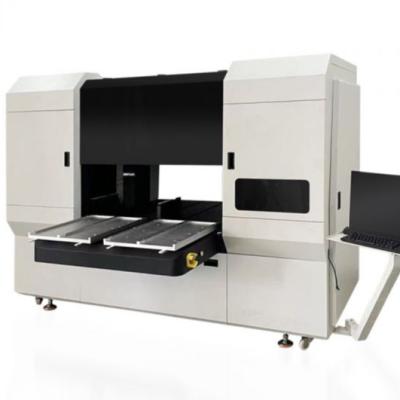 China HXEP400 Book Edge Digital Printing Machine featuring dual Epson i3200 print heads for edge printing on hardcover books and notebooks for sale