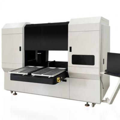 China HXEP400 Book Edge Digital Printing Machine supporting printing thickness up to 60mm for hardcover book edges with dual working stations for sale