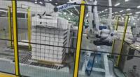 China HXMN60 Automatic Hardcover Book Robotic Palletizing System Separating Sheets Loading for sale