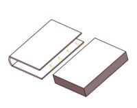 China Semi-Auto Cover Casing-In Machine 380x320mm Book Block Thickness 3-50mm for sale