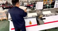 China High Speed Book Block End Sheet Gluing Machine 450x310mm 30books/min Automatic Strip Glue Applicator for sale