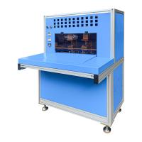 China HX500CR Semi Auto Case Corner Rounding Machine 500mm Max Case Size 20 Cases Per Minute for sale