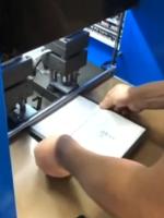 China HX500CR Semi Auto Hardcover Book Case Corner Rounding Machine 500mm 220V for sale
