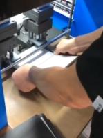 China HX500CR Semi Auto Hardcover Book Case Corner Rounding Machine 500mm 220V for sale