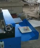 China HX720CF Hardcover Book Cover Arc Forming Machine 720mm Max Width 0.75kW for sale