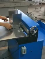 China HX720CF Hardcover Book Cover Arc Forming Machine 720mm Max Width 0.75kW for sale