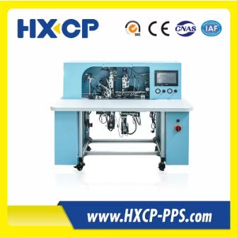 China HX18B Semi Auto Notebook Elastic Band Fixing Machine Providing Fast and Elastic Band Fixing for Various Notebook Cover Types for sale