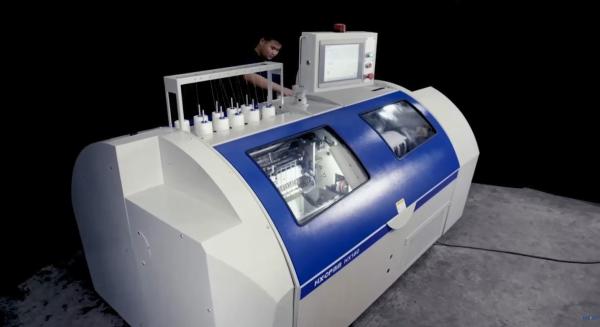 Quality HX180 Compact Automatic Book Sewing Machine Loading Unloading Station 1 Meter for sale