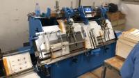 China Automatic End Sheet Pasting And Paper Inserting Machine For Notebook Diary Single Folio Paper Lining for sale