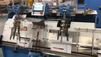 China Automatic End Sheet Pasting Machine Folio Paper Folded Signature Inserting Automatic Detection Unit for sale