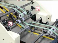 China Automatic Access Punching Machine for Notebooks Diaries 500x400mm 120 Strokes per Minute for sale
