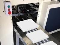 China Automatic Access Punching Machine for Notebooks Diaries 500x400mm 120 Strokes per Minute for sale