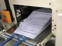 China Automatic Access Punching Machine for Notebooks Diaries 500x400mm 120 Strokes per Minute for sale