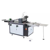 China HX350 Wire Stitching Folding Machine 340x295mm 30-80 Booklets/min for Magazines Catalogs for sale