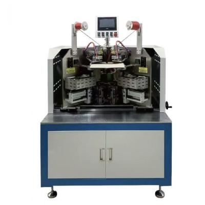 China Hardcover Case Making system designed for dual station ribbon fixing with adjustable certificate size and ribbon width capabilities for sale