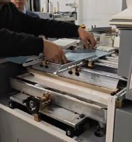 China Semi Auto Cover Casing In Machine auto case delivery precise alignment creasing for sale