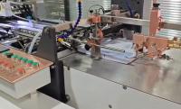China Miniature Buckle Paper Folding Machine B2 Sheet Size 220m/min High Speed Parallel Folding for Pharma Inserts for sale