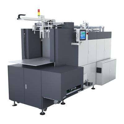 HX3000B Automatic Lay Flat Binding Machine Cold Glue Environmentally ...